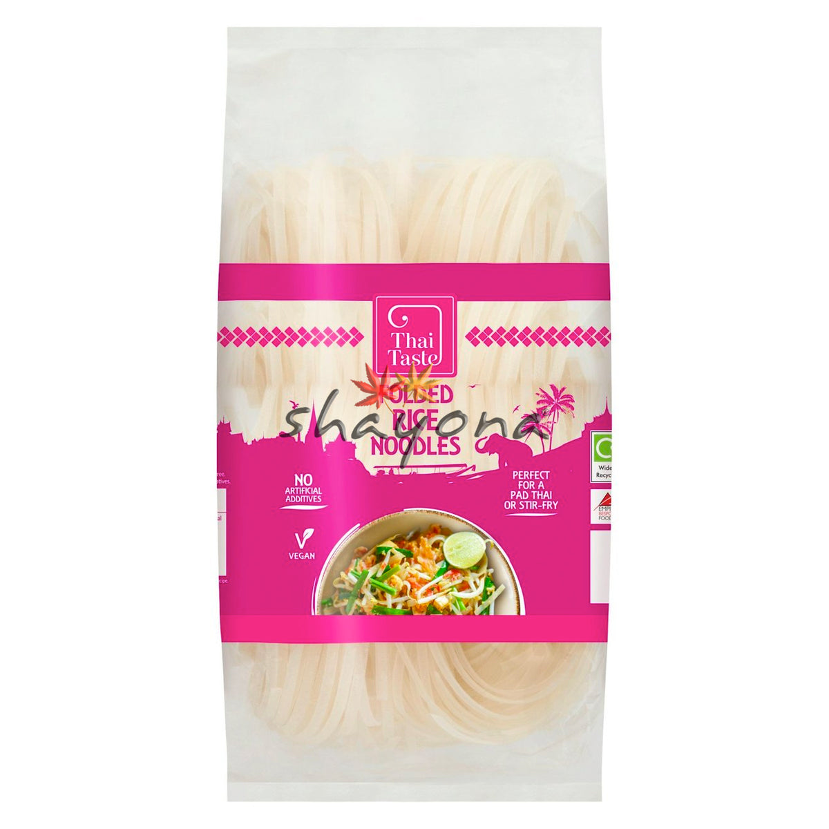 Thai Taste Folded Rice Noodles | Shayona UK