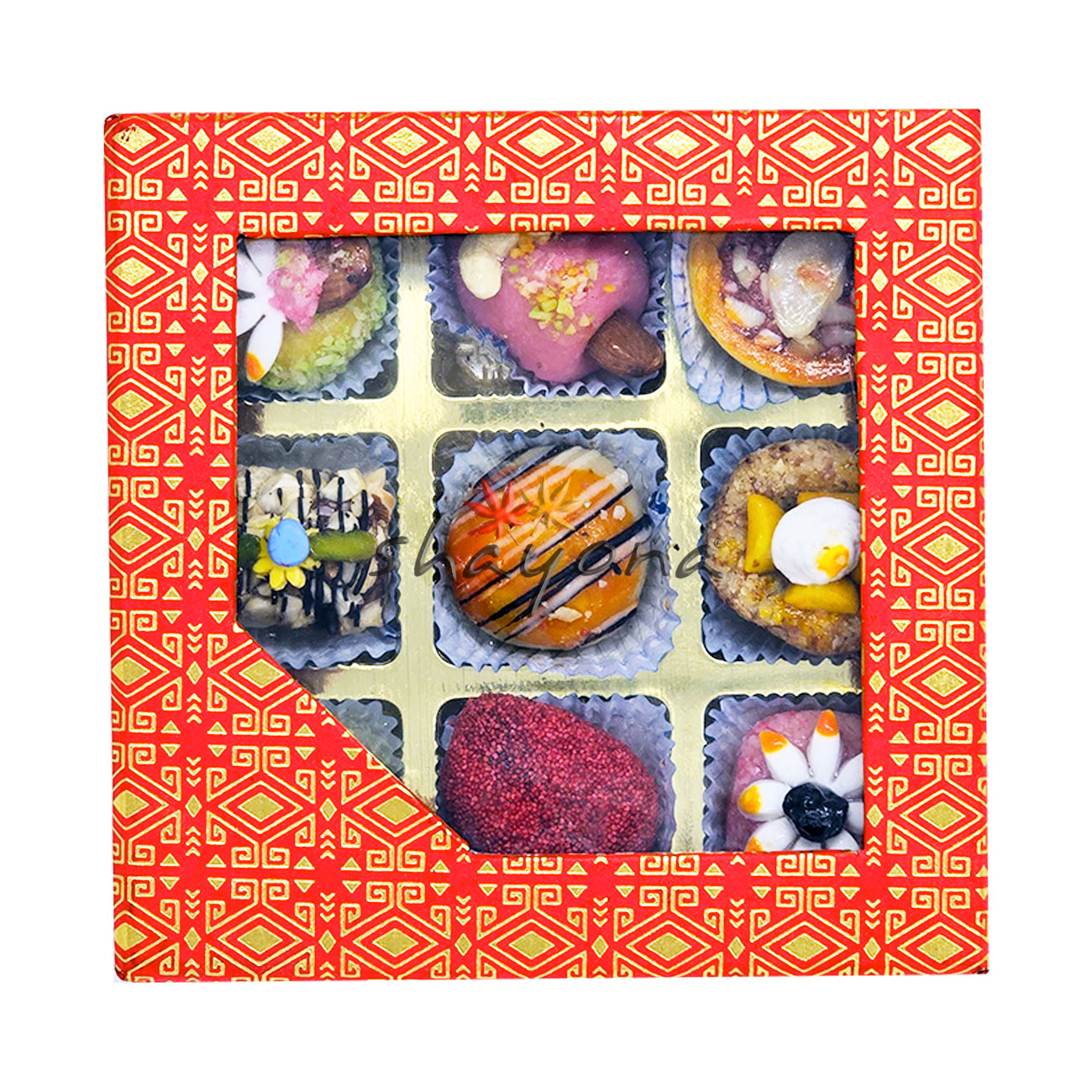 Shayona Dry Fruit Mithai Gift Box - 9 Pieces – Shayona UK
