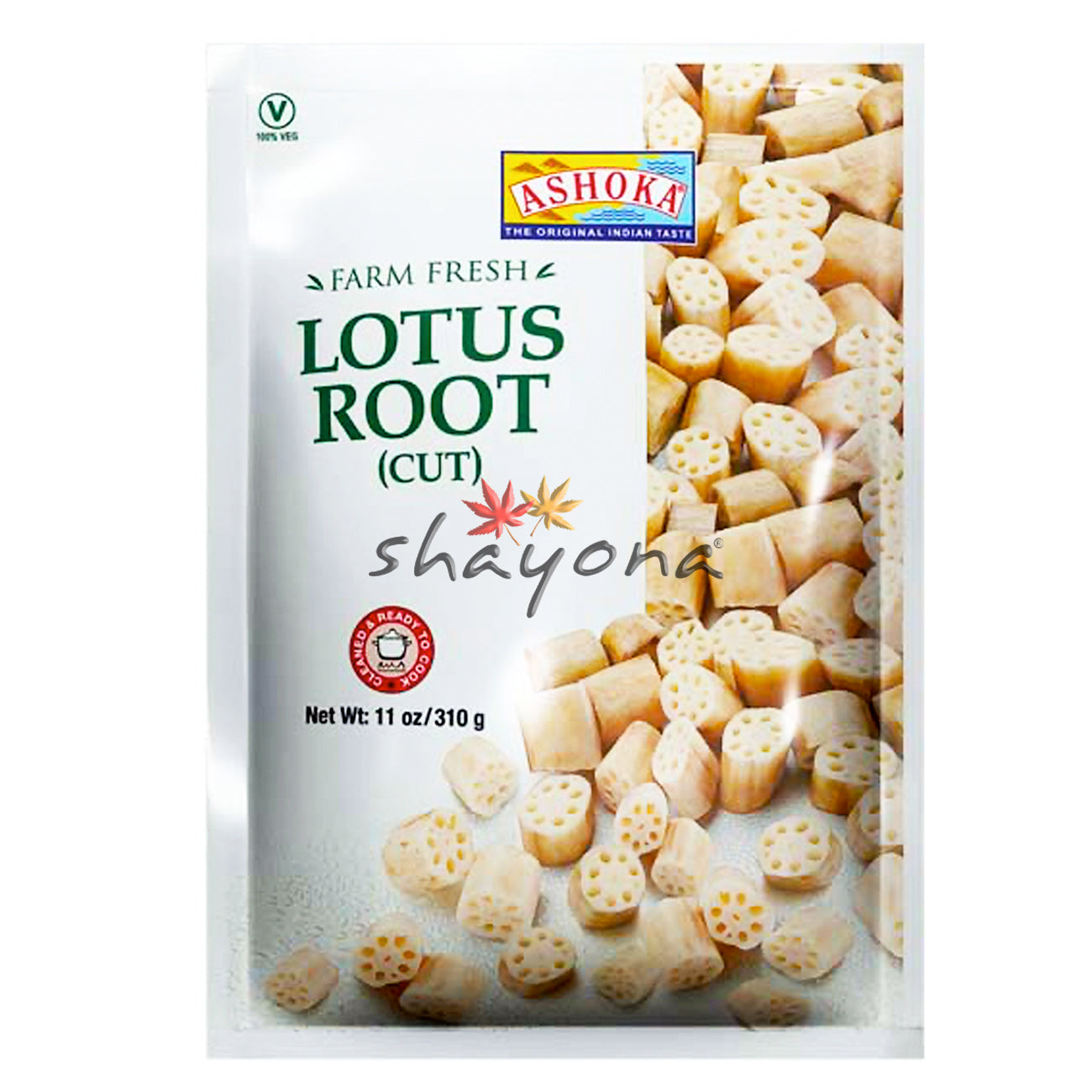 Ashoka Frozen Lotus Root – Shayona UK