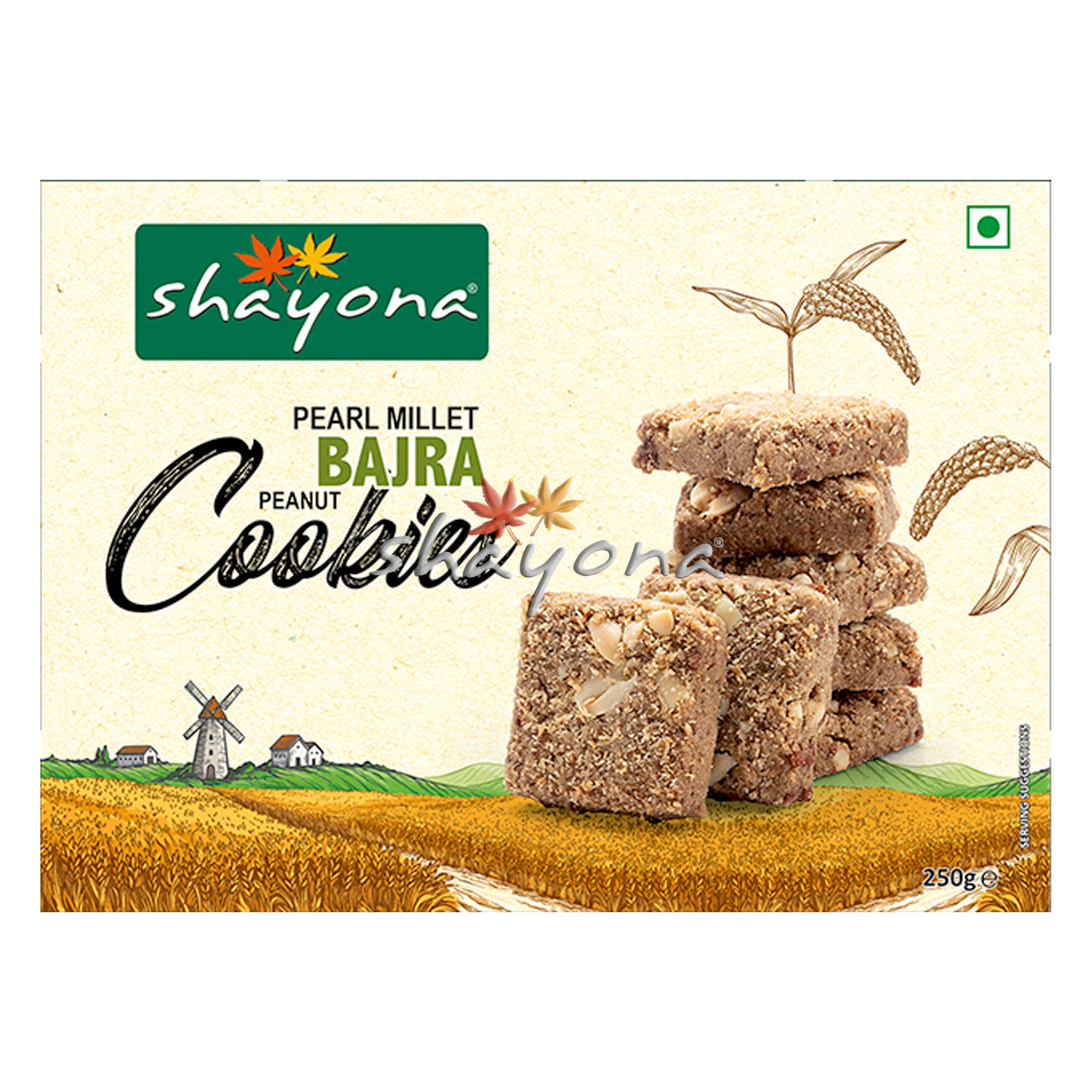 Shayona Bajra Peanut Cookies – Shayona UK