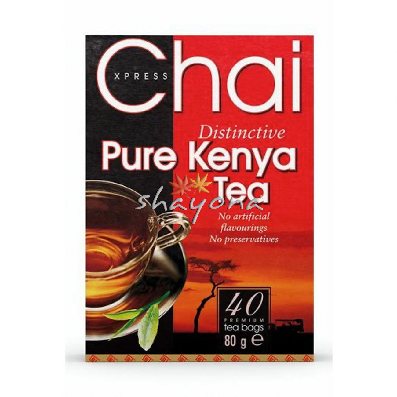 Chai Xpress Pure Kenya Tea Bags – Shayona UK