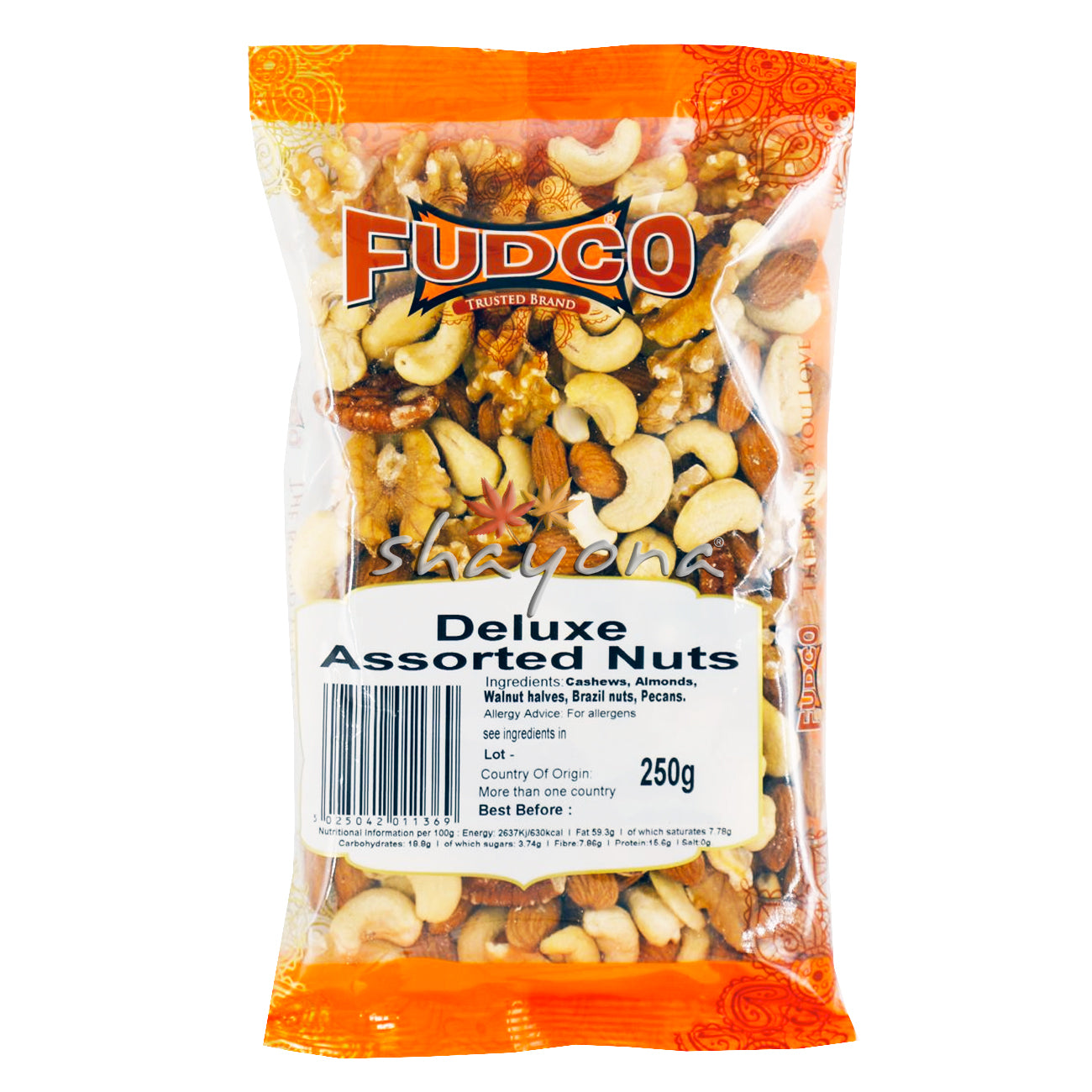 Fudco Deluxe Assorted Nuts – Shayona UK