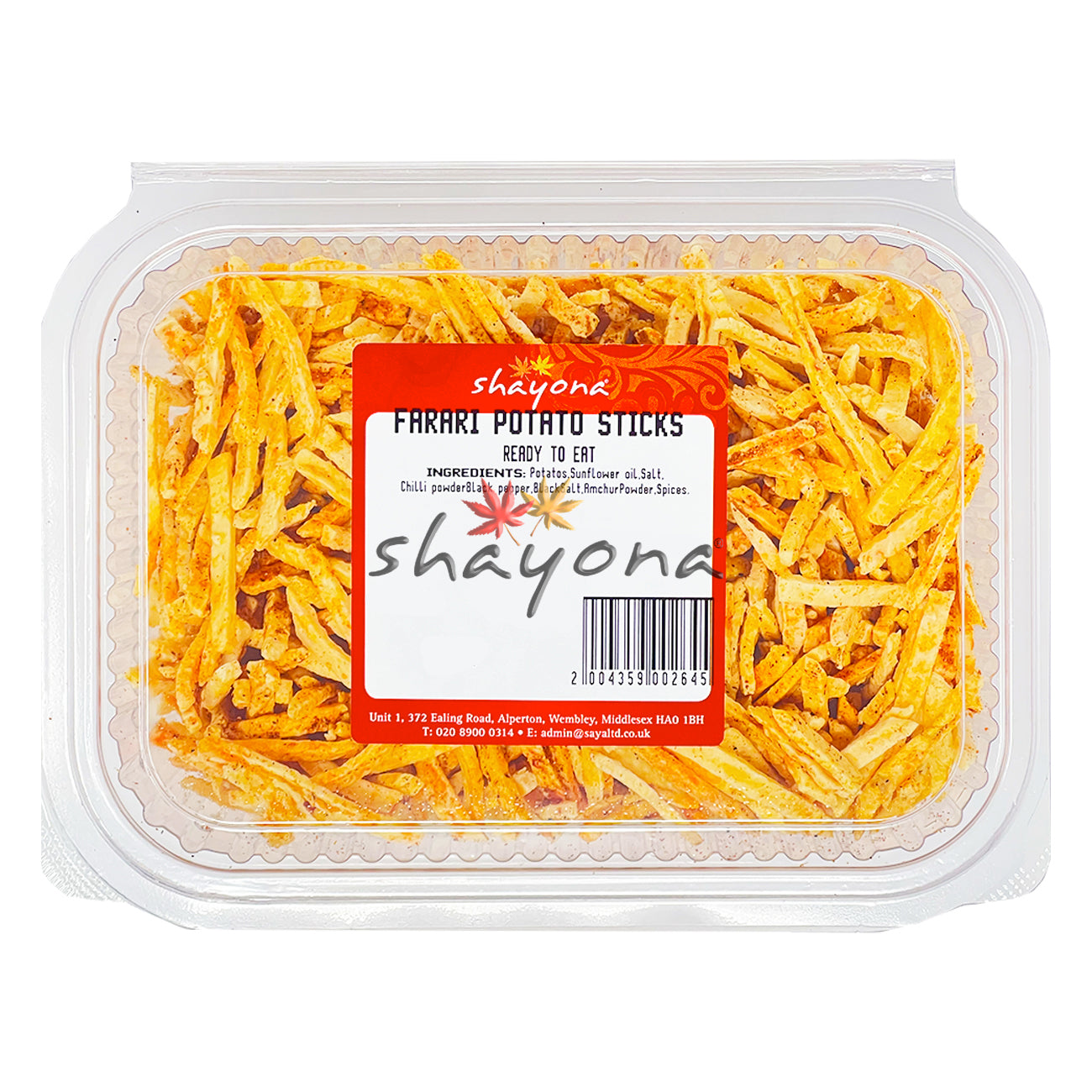 Shayona Farari Masala Potato Sticks – Shayona UK