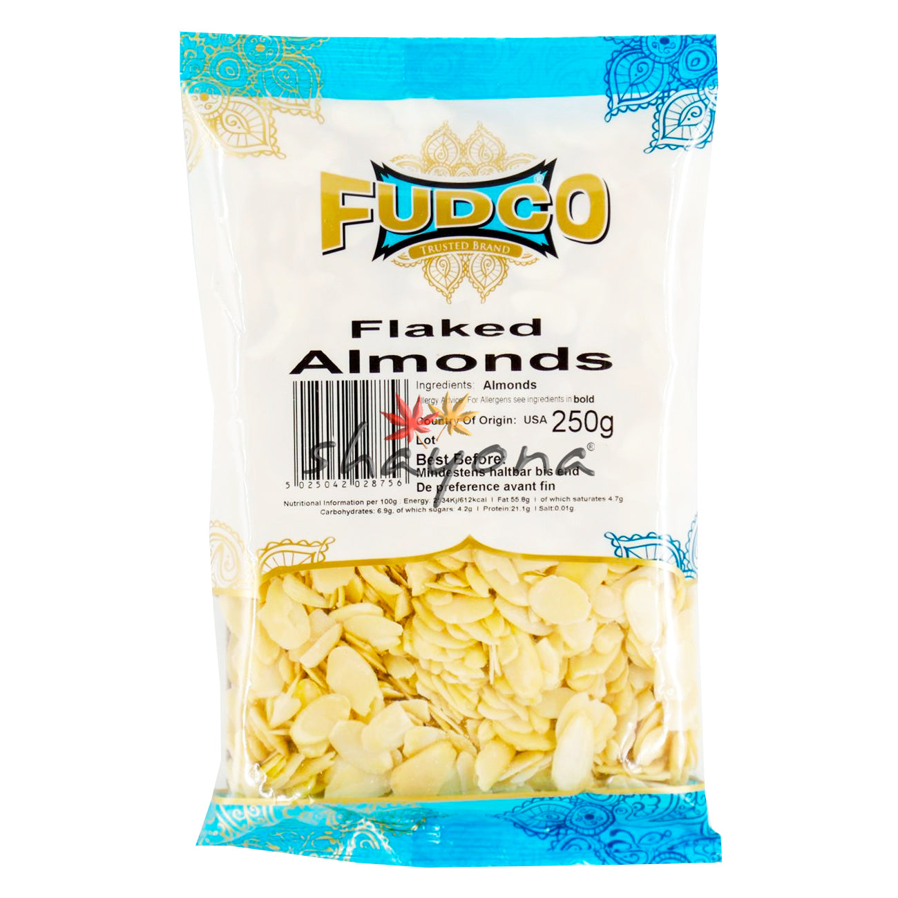 Fudco Flaked Almonds – Shayona UK