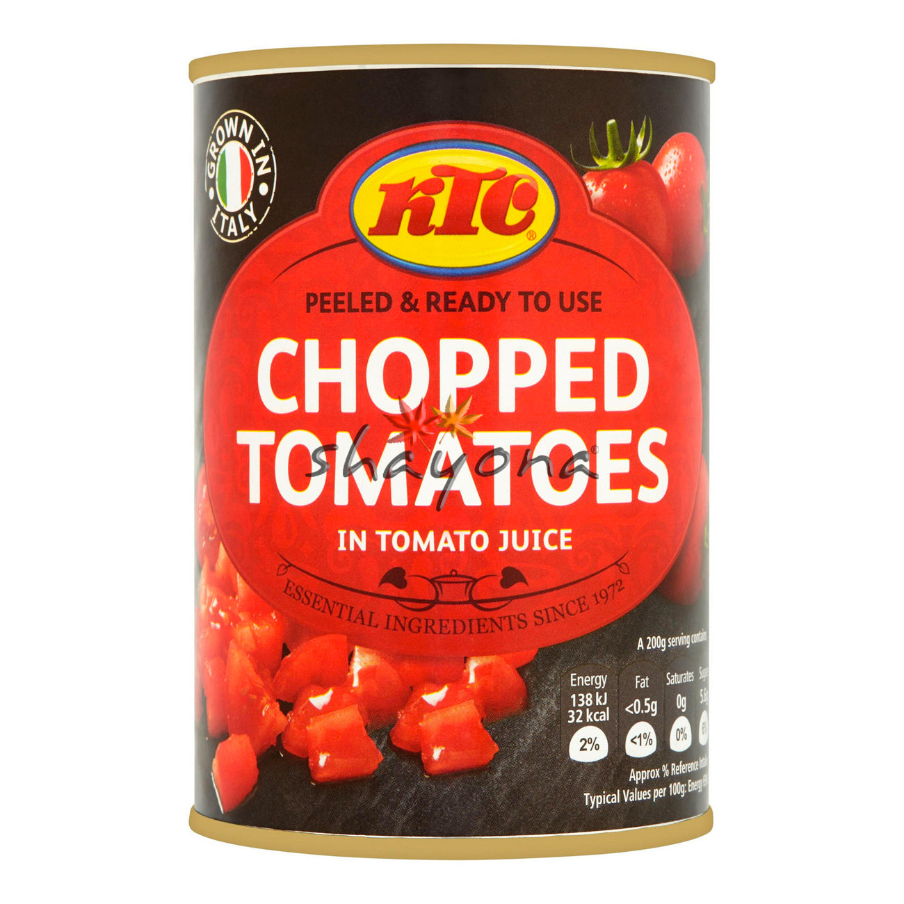 KTC Chopped Tomatoes – Shayona UK