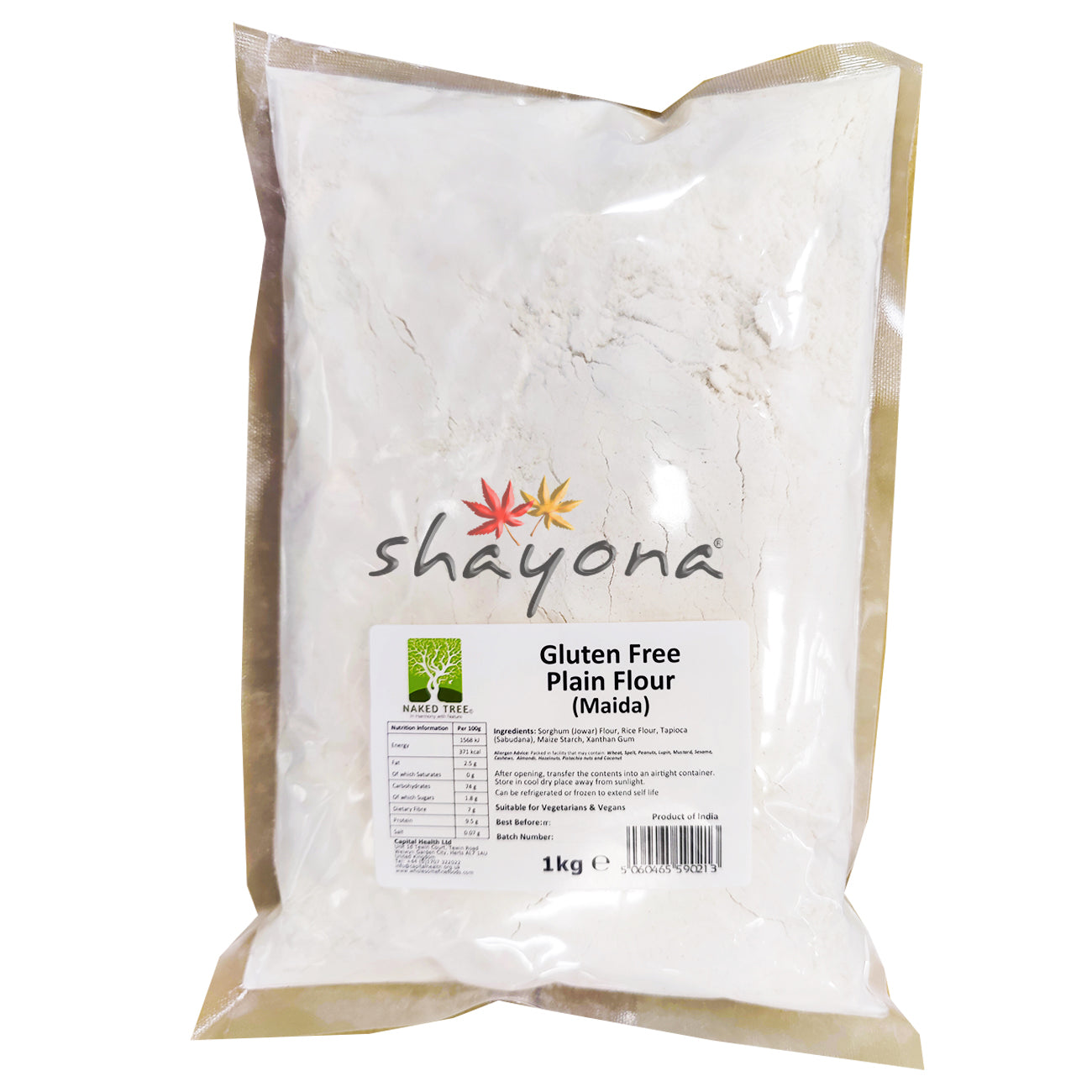 Naked Tree Gluten Free Plain Flour – Shayona UK