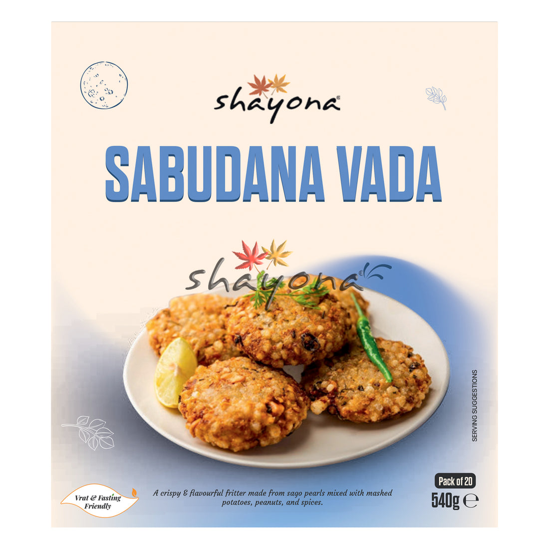 Shayona Sabudana Vada – Shayona UK