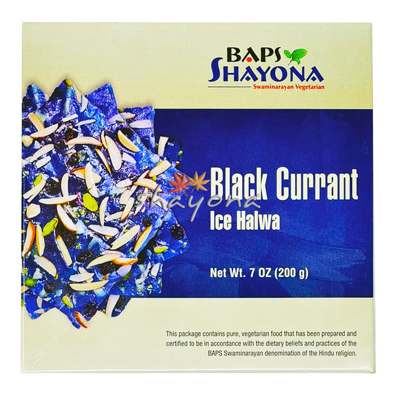 Shayona Blackcurrant Ice Halwa – Shayona UK