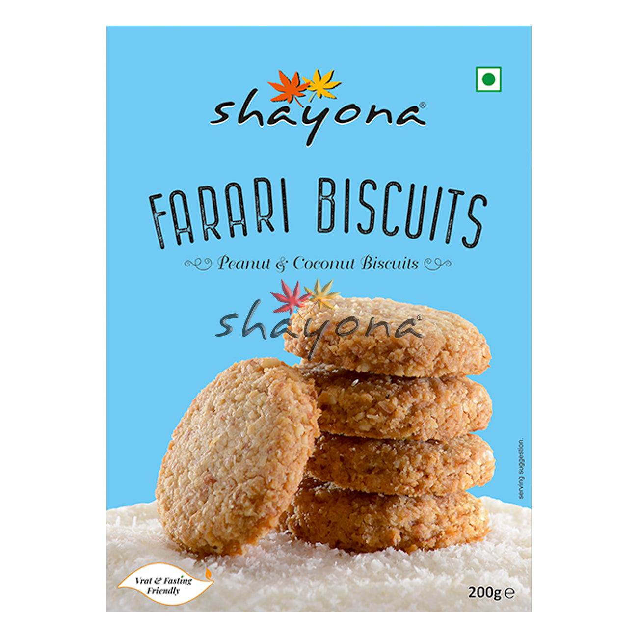 Shayona Farari Peanut & Coconut Biscuits – Shayona UK
