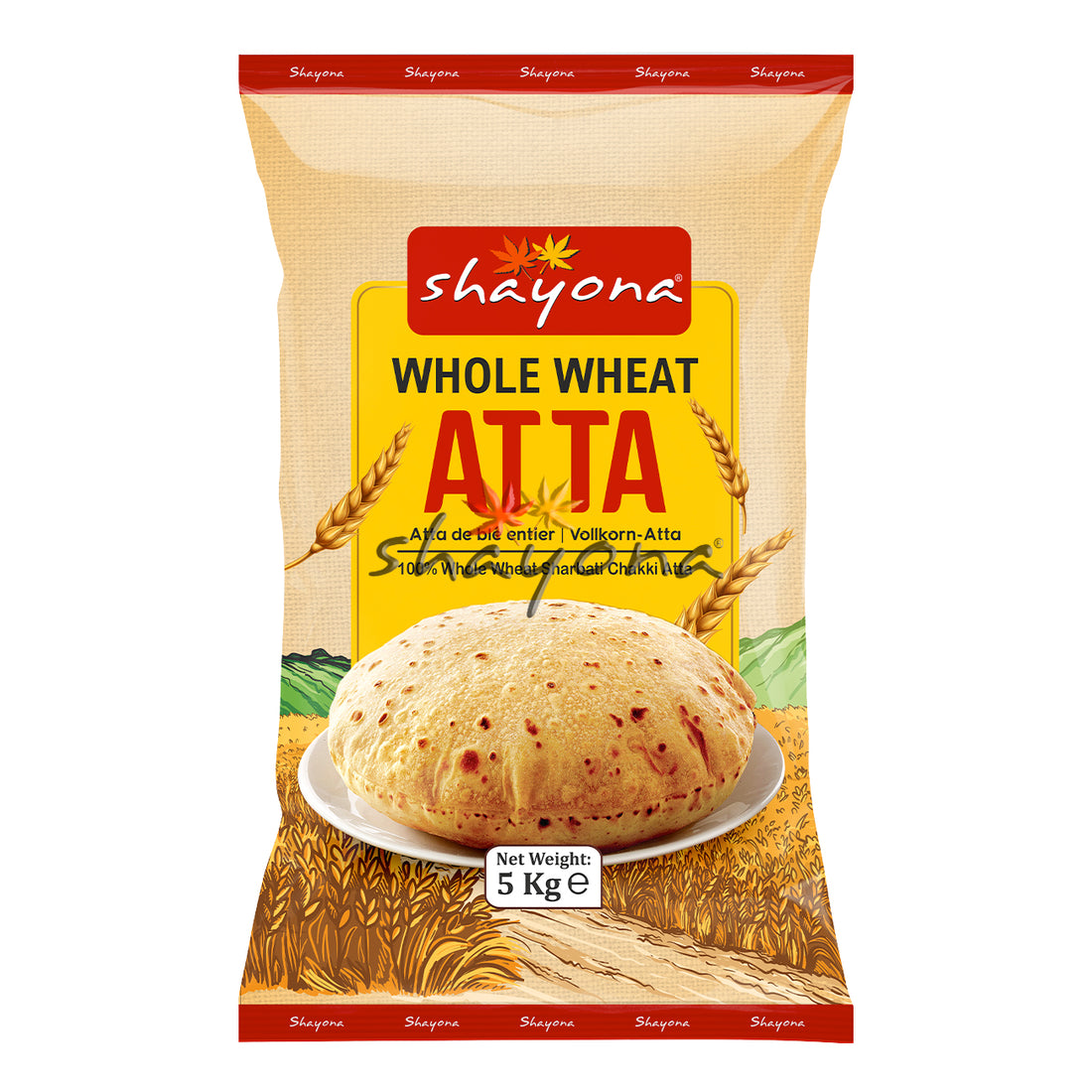 Shayona Whole Wheat Chakki Atta – Shayona UK
