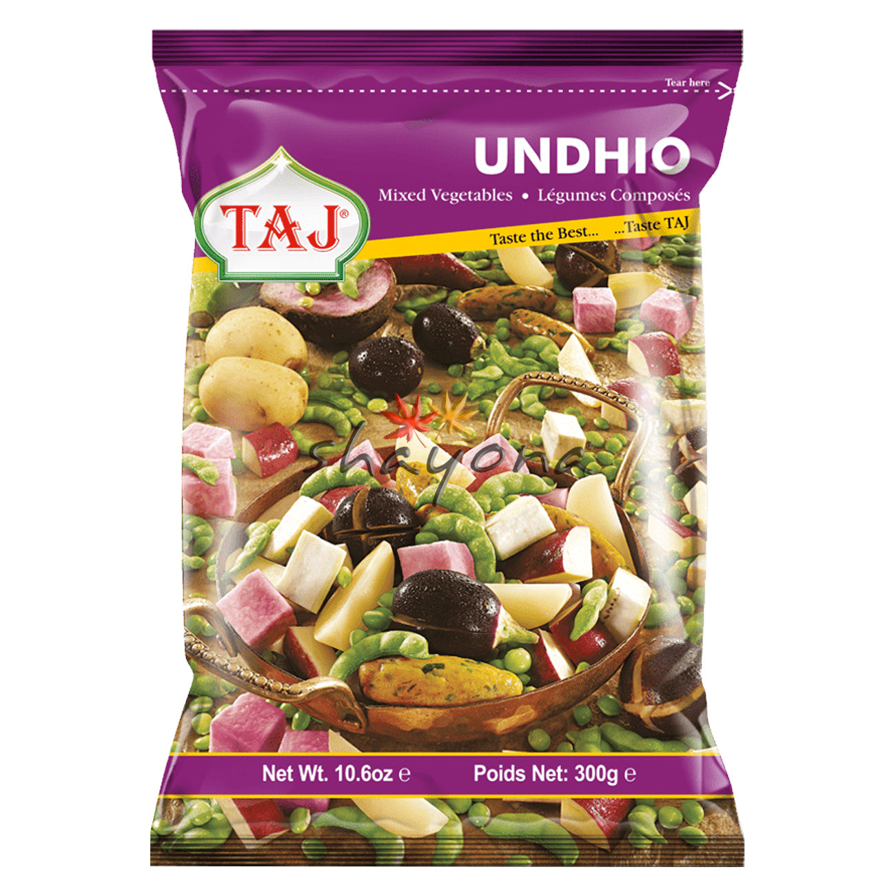 Taj Frozen Undhio Mix – Shayona UK