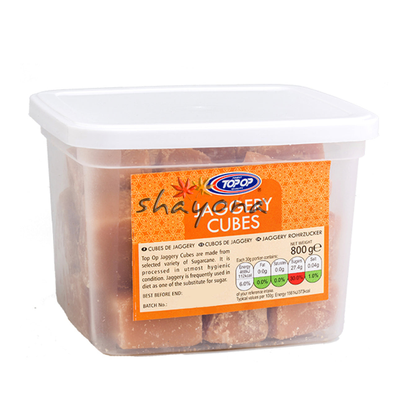 TopOp Jaggery Cubes – Shayona UK