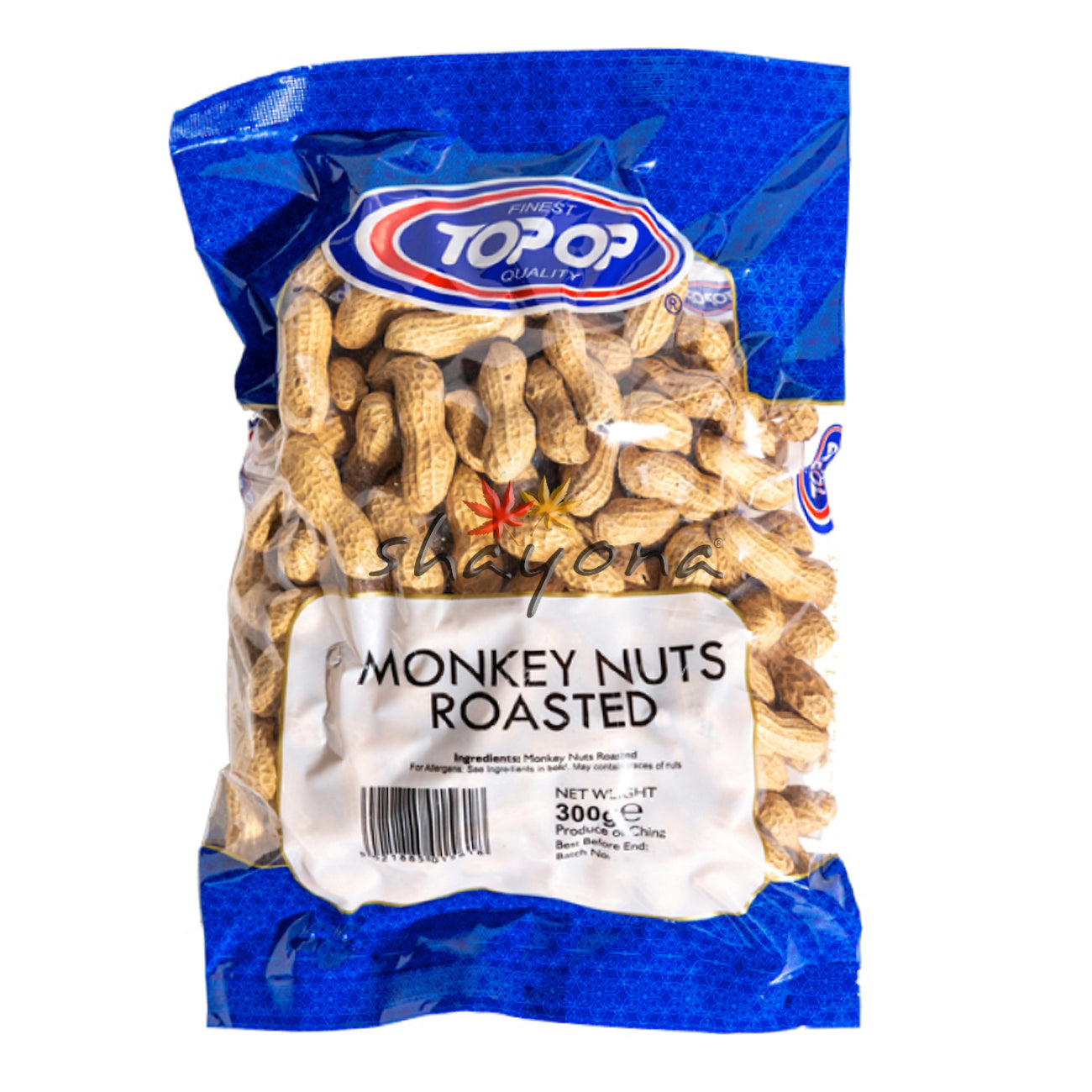 TopOp Roasted Monkey Nuts – Shayona UK