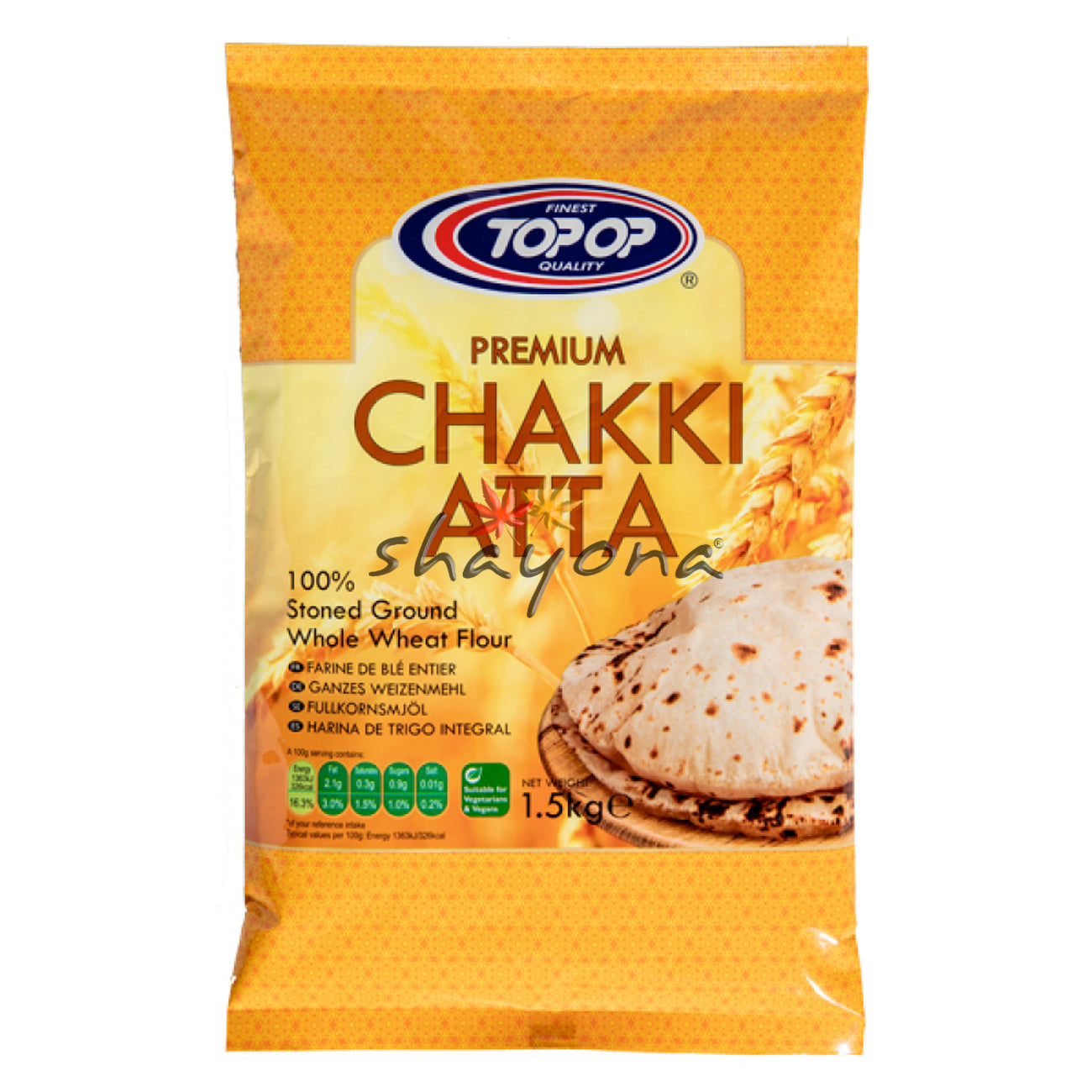 TopOp Chakki Atta – Shayona UK
