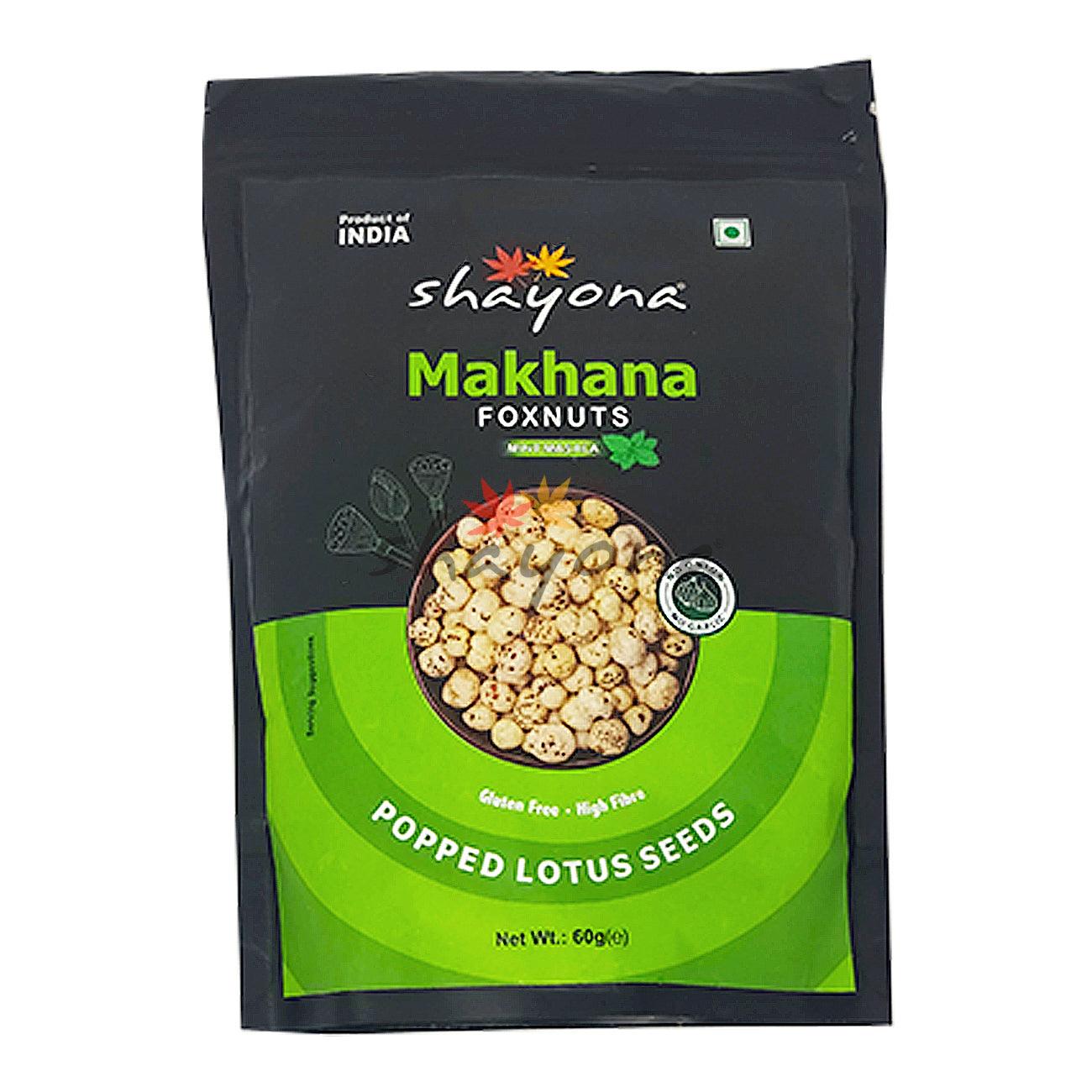 Shayona Makhana Foxnuts - Mint Masala – Shayona UK