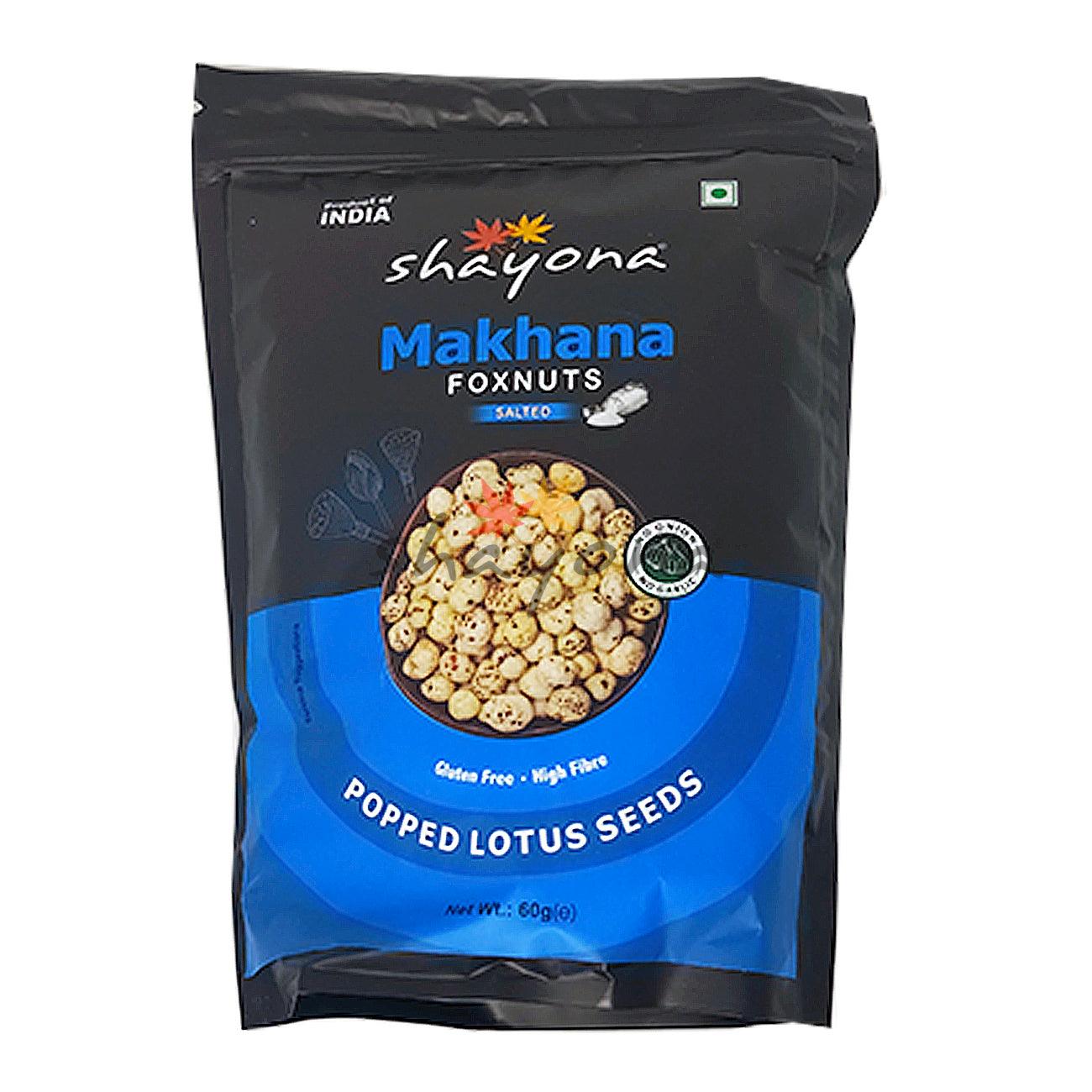 Shayona Makhana Foxnuts - Salted – Shayona UK