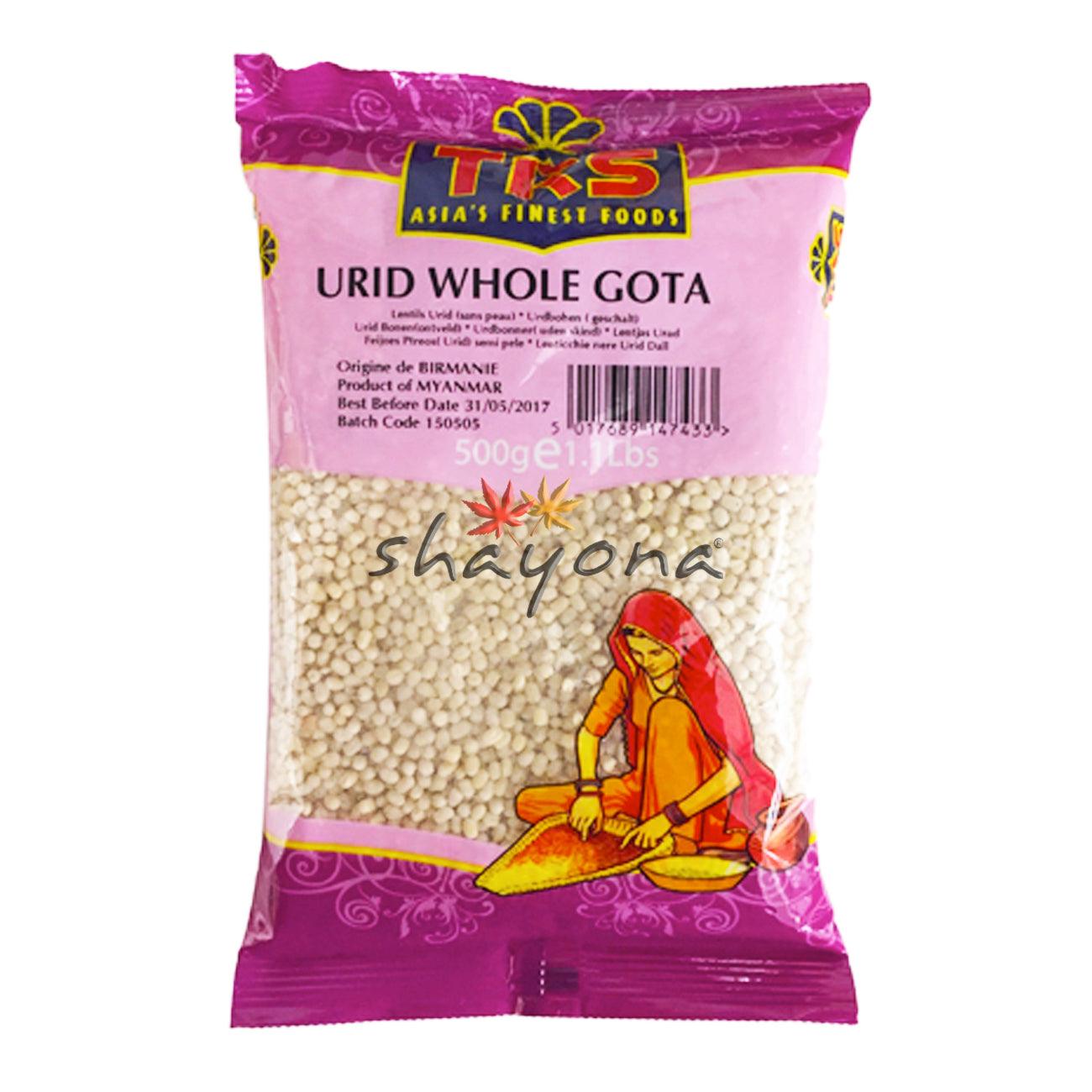 TRS Urid Whole Gota – Shayona UK