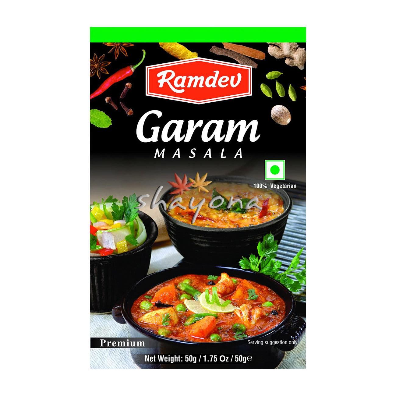 Ramdev Garam Masala – Shayona UK